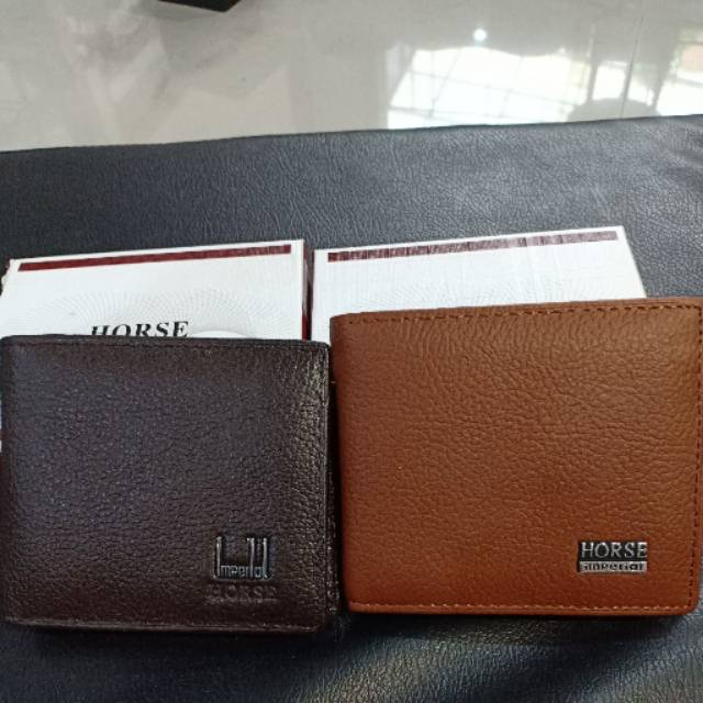 Jual Dompet kulit pria merek horse imperial | Shopee Indonesia