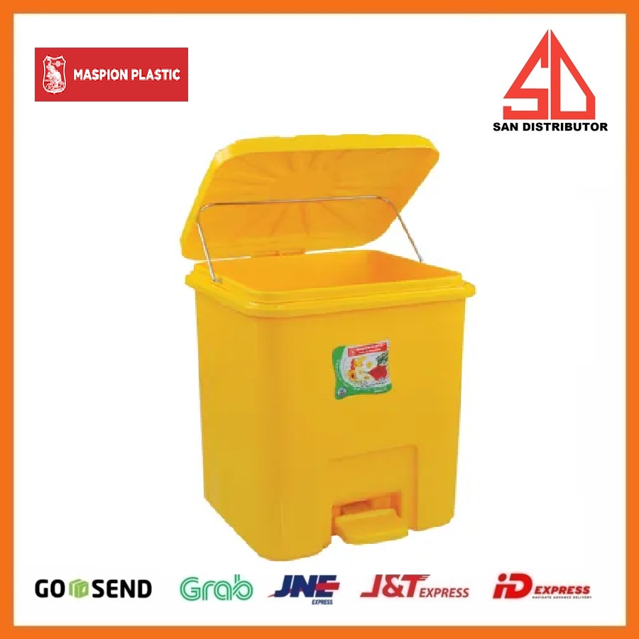 Jual TEMPAT SAMPAH INJAK 11 LITER B T244 / 5 liter B T196 TONG SAMPAH 100 PEDAL PAIL MASPION ...