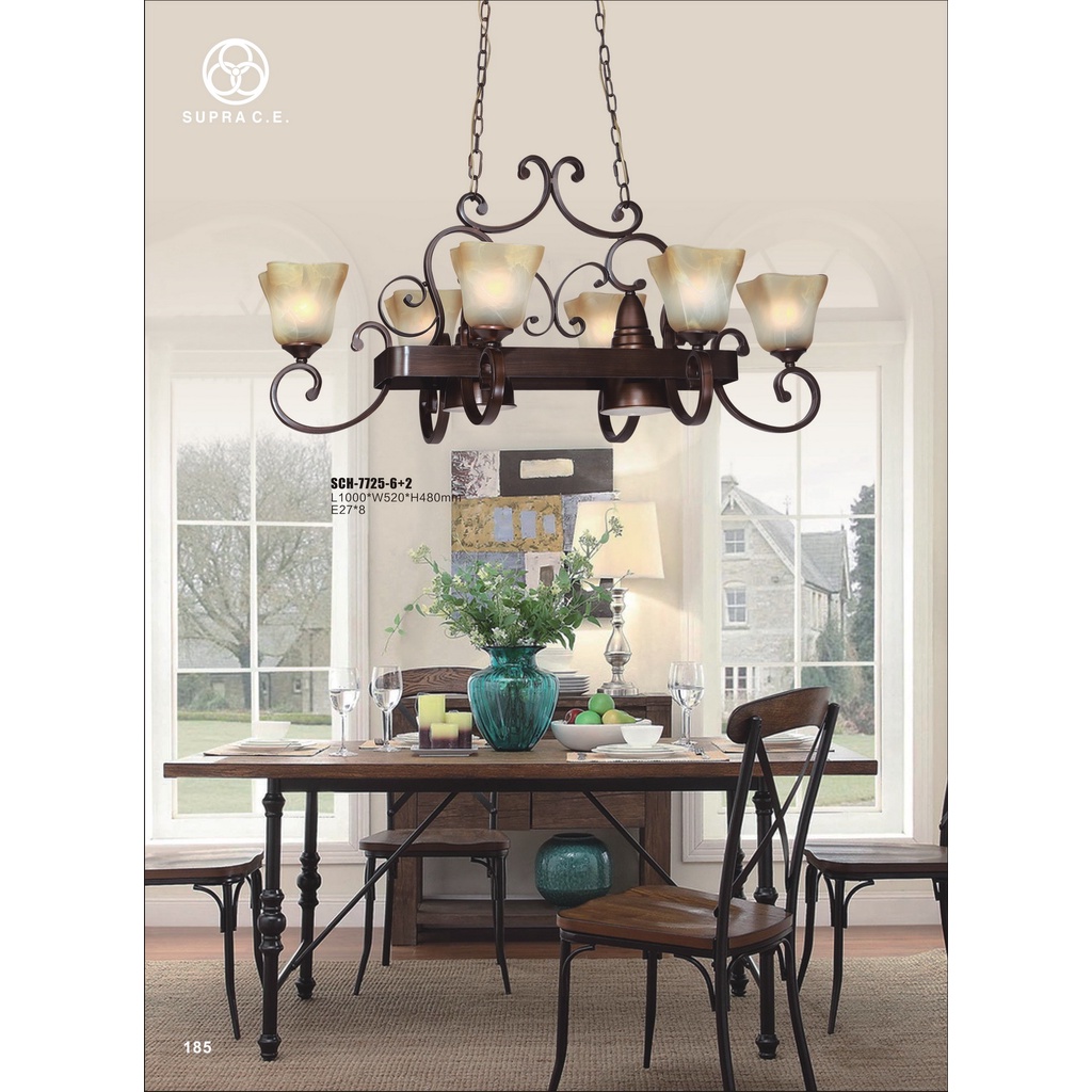 Jual Lampu Gantung Model Mawar Linear Klasik Antique Dekorasi Ruang ...