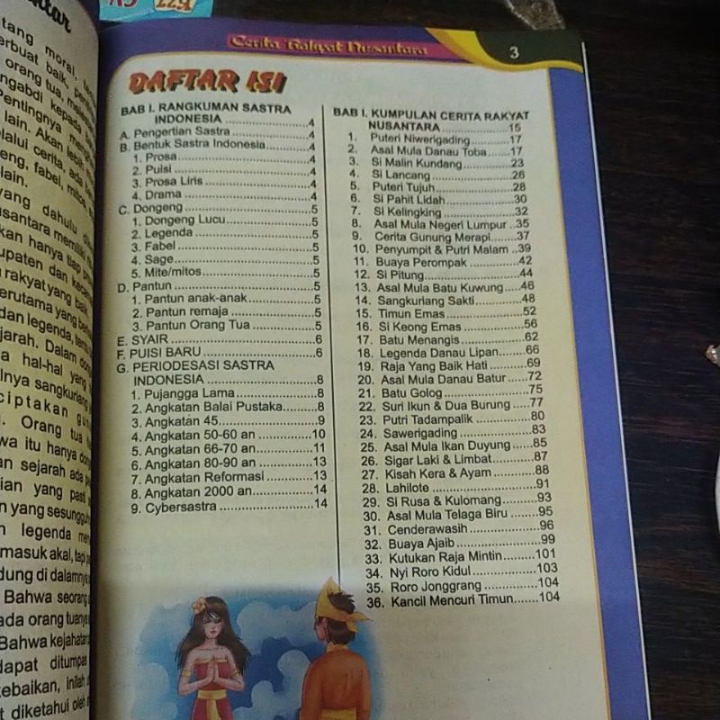 Jual kumpulan cerita rakyat nusantara Dongeng legenda ,fabel,mitos,Epos ...