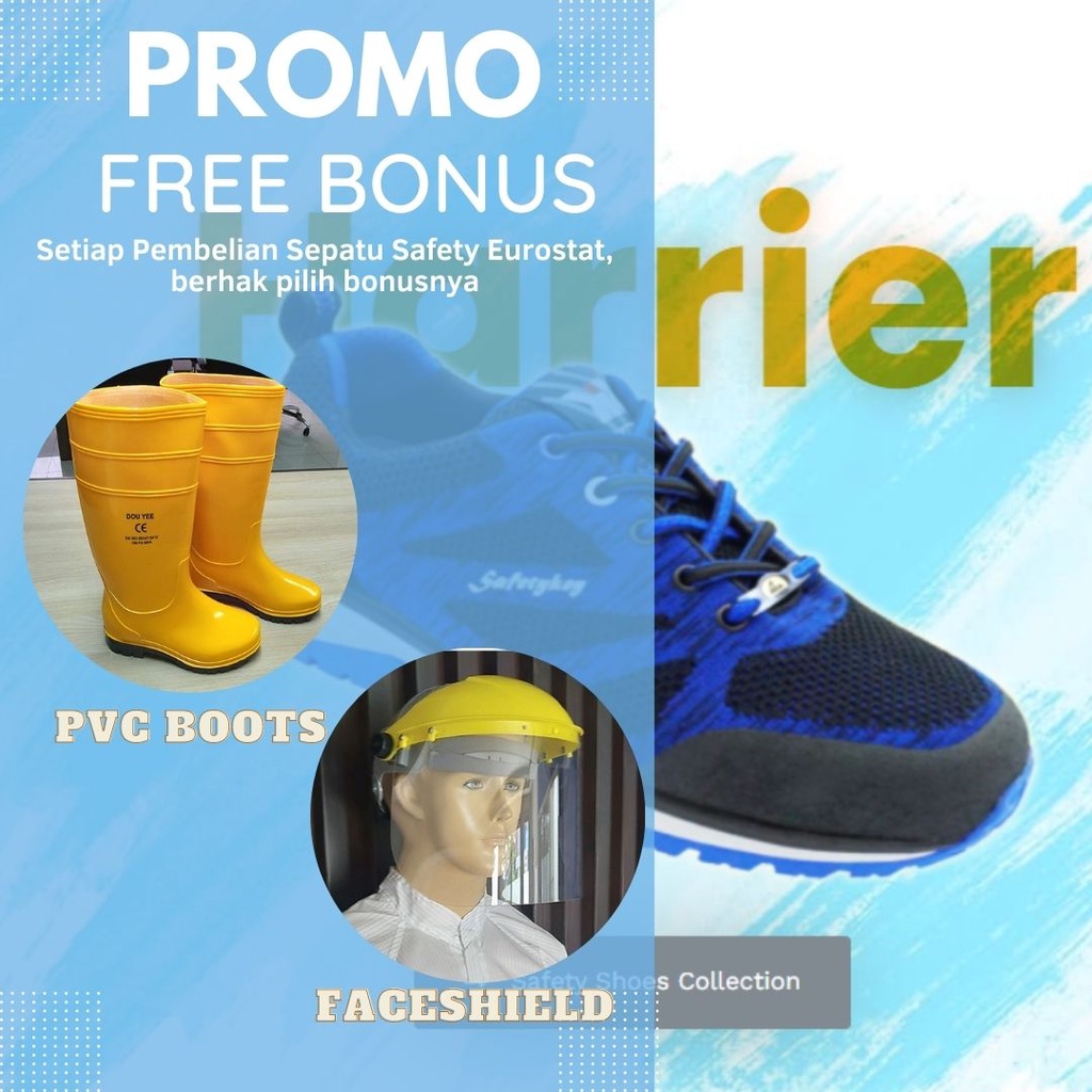 Jual Sepatu Safety Eurostat Zebra 2.0 Sporty Anti Metal Detector Anti ...