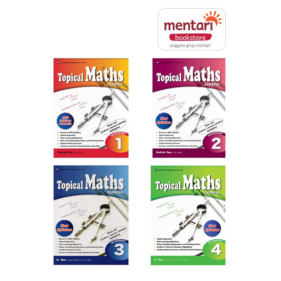 Jual Topical Maths - Secondary | Buku Latihan Matematika SMP - SMA ...