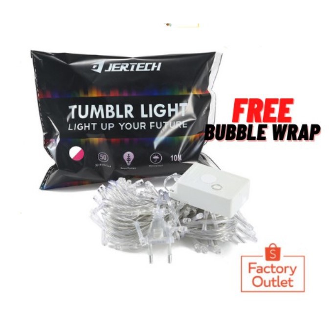 Jual Lampu Tumblr Hias Natal 100 LED 50 LED Light LED Dekorasi Ada ...