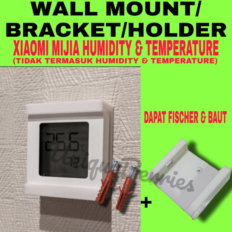 Jual Xiaomi Mijia Humidity Temperature Holder Wall Mount Bracket ...
