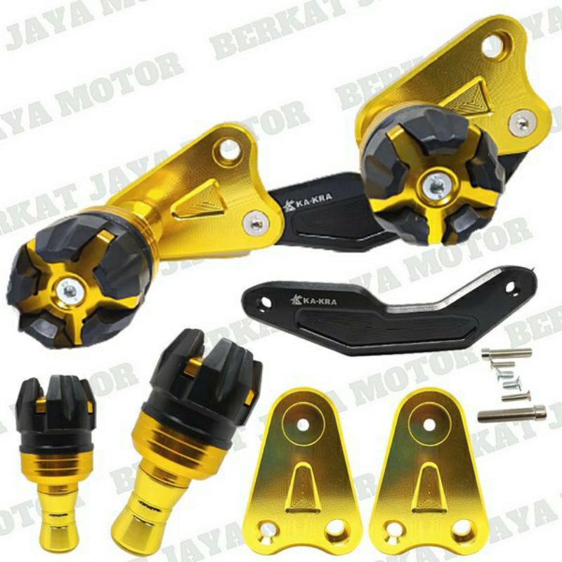 Jual JALU SLIDER NMAX AEROX PCX - PELINDUNG KNALPOT NMAX PCX AEROX ...