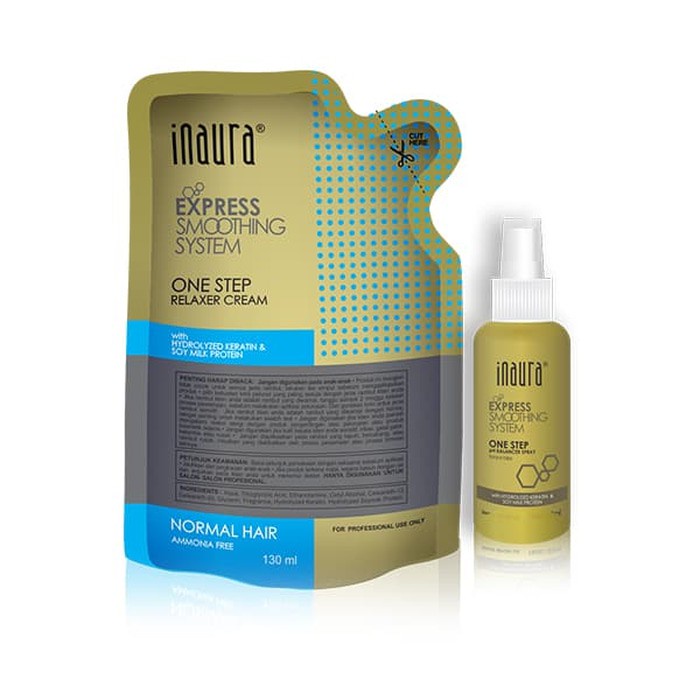 Jual Inaura One Step Express Smoothing System (Normal Hair) | Shopee ...