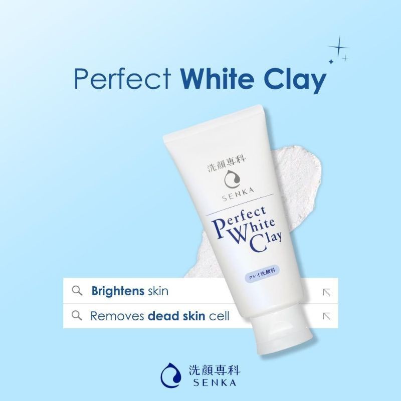 Jual Senka Perfect White Clay | Shopee Indonesia