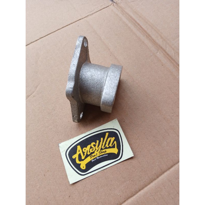 Jual Intake manifold manipol manipul honda gl 100 gl pro gl max bahan babet tidak kuat good ...