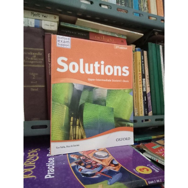 Jual SOLUTIONS UPPER INTERMEDIATE STUDENTS BOOK | Shopee Indonesia