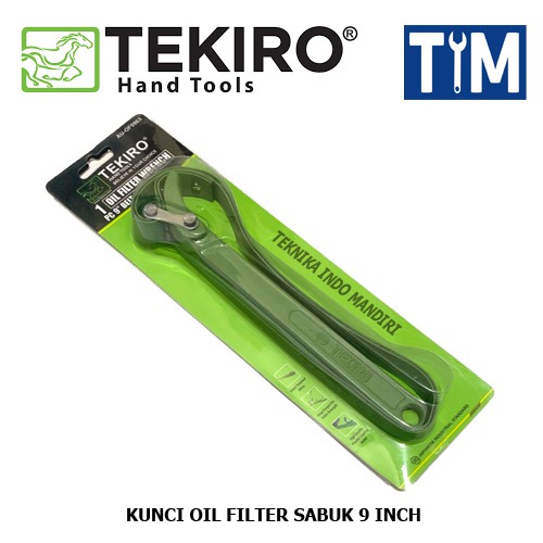 Jual TEKIRO Kunci Oil Filter Sabuk 9 INCH / Filter Oli Sabuk 9 ...