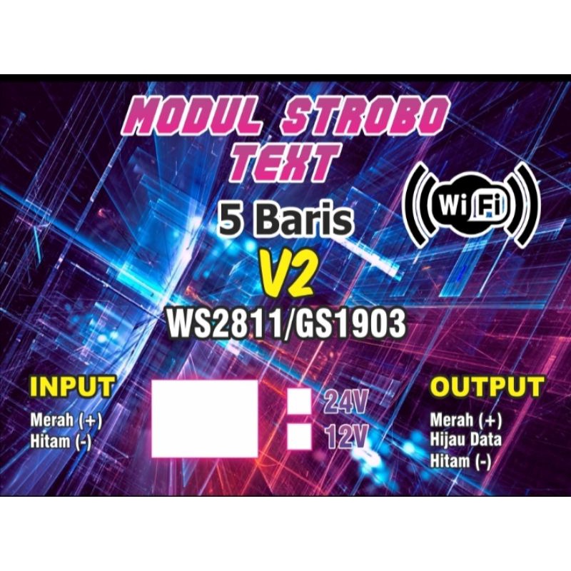 Jual Modul Strobo Running Text 5 Baris V2 Volume 2 | Shopee Indonesia