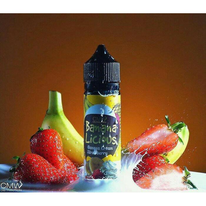 Jual BANANA LICIOUS 60ML 6MG E-LIQUID VAPORIZIER | Shopee Indonesia