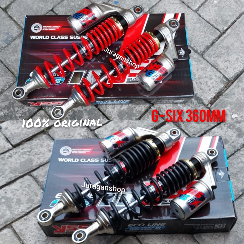 Jual Shock tabung YSS gsix 360mm G-six / Skok belakang 36 YSS Original ...