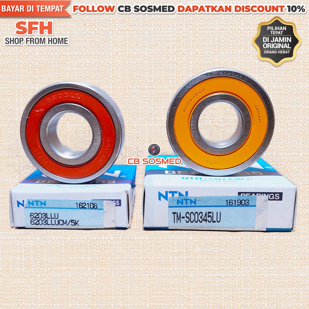 Jual Bearing Transmisi CRF150L K84 Laher Rasio CRF 150L K84F Laker Crankcase Kanan Kiri CRF 150 ...