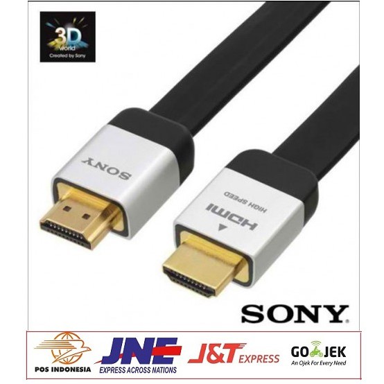 Jual KABEL HDMI SONY 2M HI SPEED HIGH QUALITY - HDMI 2M - HDMI 2 METER | Shopee Indonesia