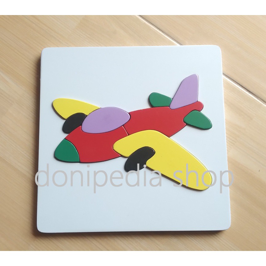 Jual Pesawat Jet - Puzzle Kayu Mainan Edukatif Anak - Permainan Edukasi ...