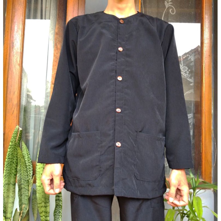 Jual baju pangsi hitam baju adat /tradisional/silah ukuran M LXL HARGA ...