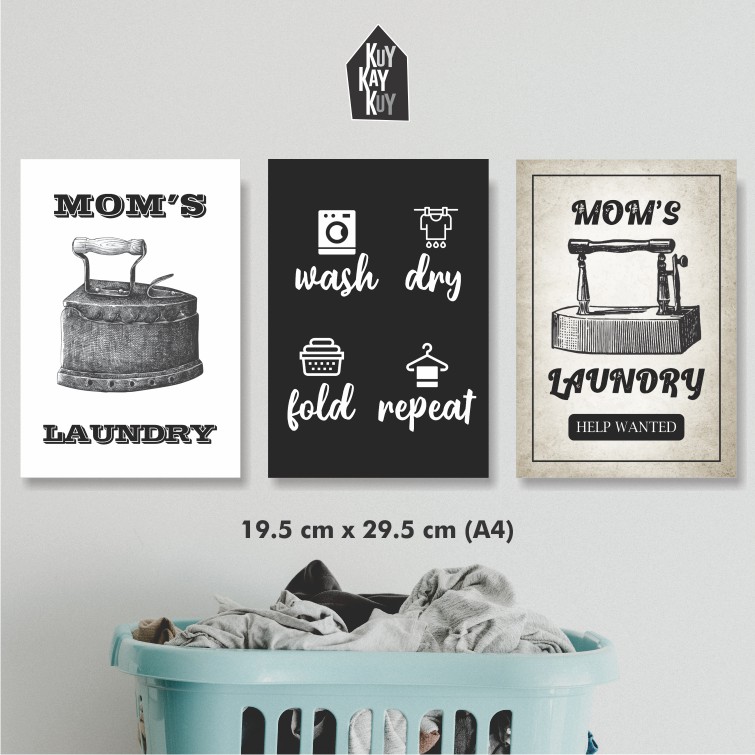 Jual Hiasan Dinding Laundry Room - Papan Tanda Laundry Room Sign ...