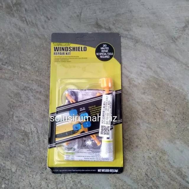 Jual PERBAIKAN KACA RETAK KUNING PECAH DIKIT REPAIR KIT JENDELA KACA ...