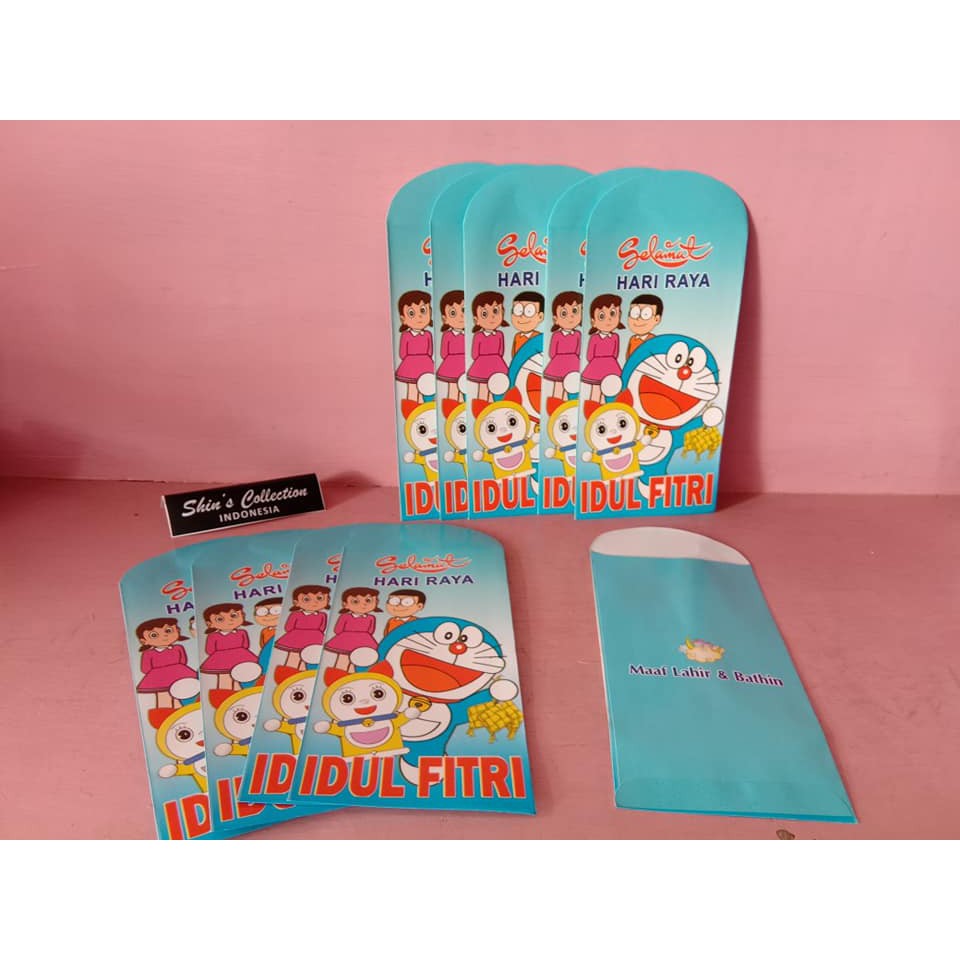 Jual amplop panjang Doraemon isi 10 pcs | Shopee Indonesia