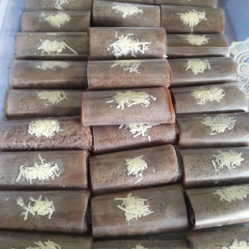 Jual DADAR GULUNG ISI PISCOK/KUE BASAH/ JAJANAN PASAR | Shopee Indonesia