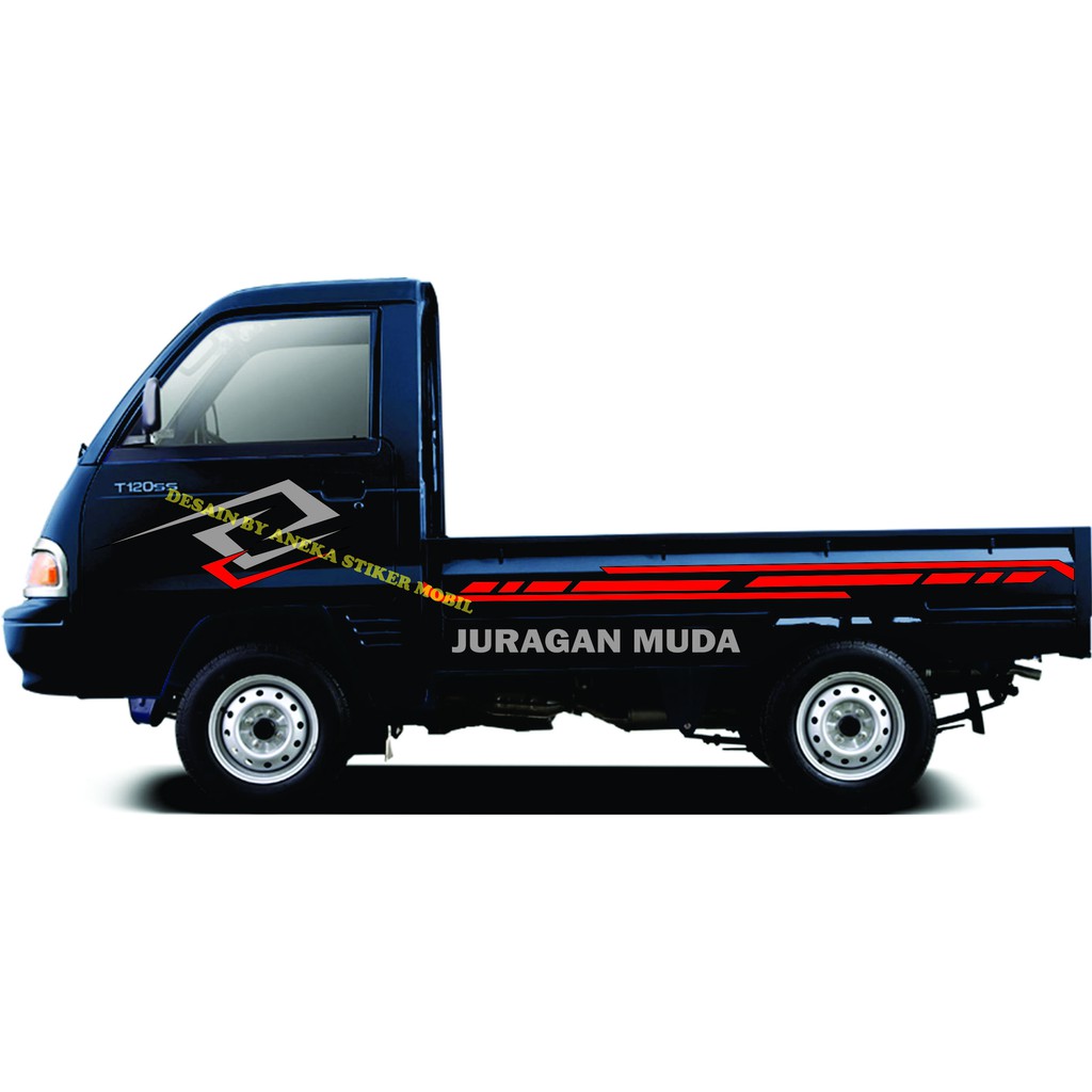 Jual stiker mobil pick up tss stiker mobil pick up t120ss terbaru ...