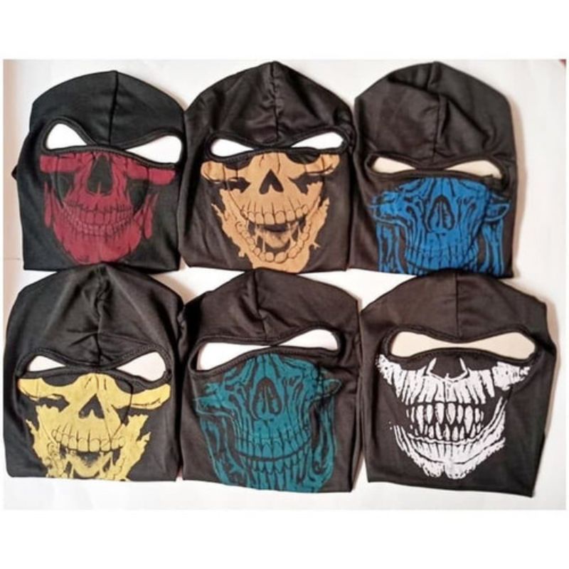 Jual ( termurah & terbaik )Masker buff ninja Tengkorak / Masker ...