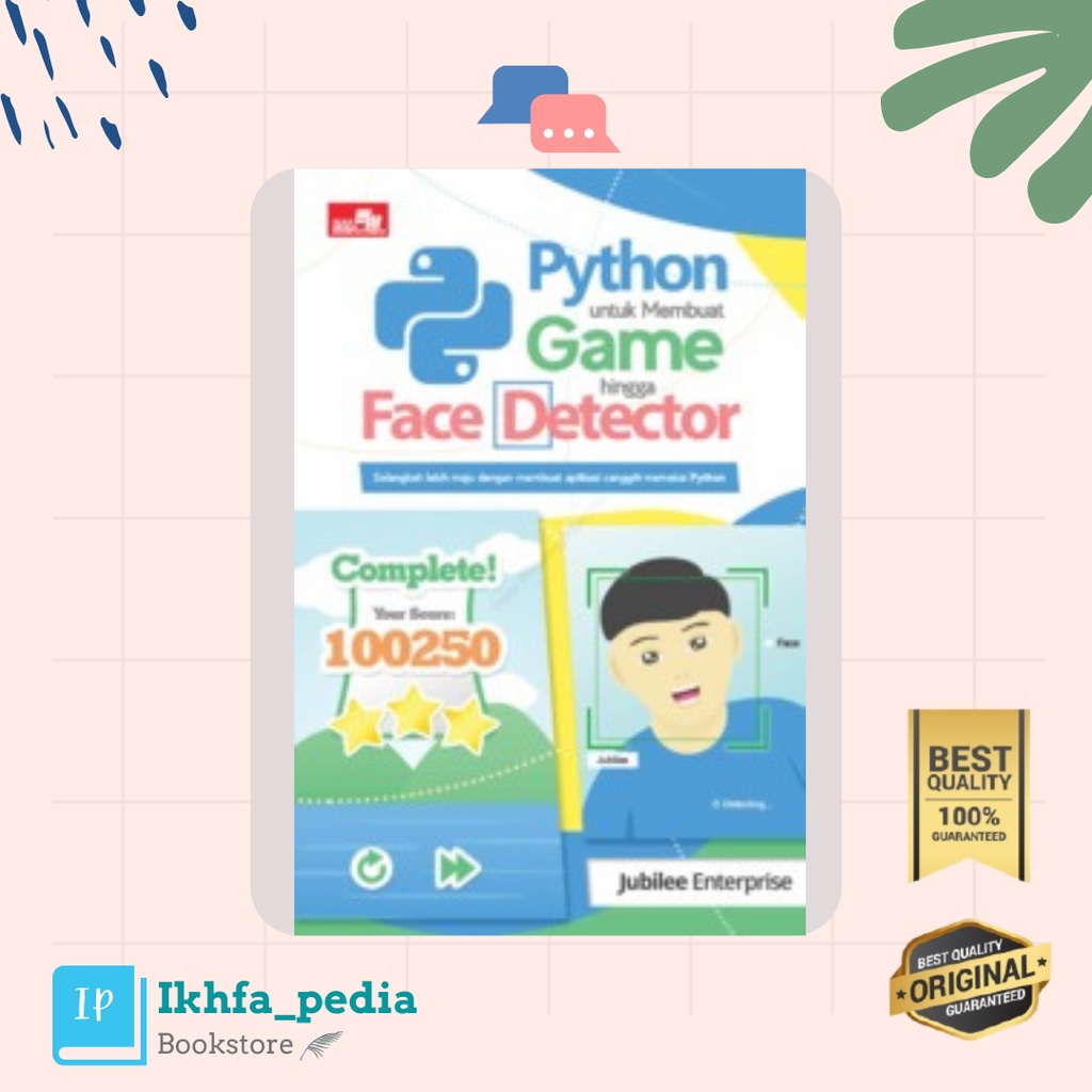 Jual Python Untuk Membuat Game Hingga Face Detector Shopee Indonesia 8569