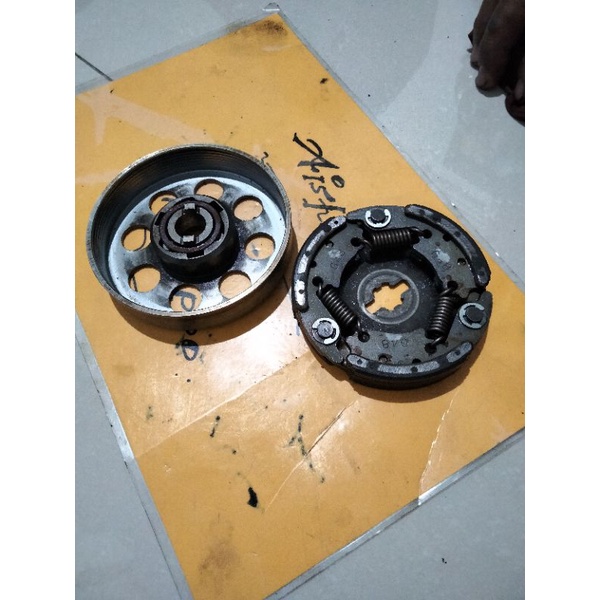 Jual rumah kopling ganda kampas ganda Suzuki RC tornado kristal original copotan | Shopee Indonesia