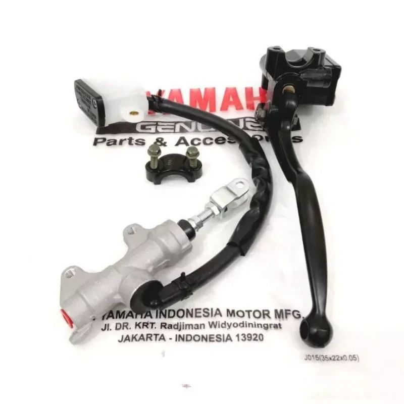 Jual Master rem set depan + master rem set belakang yamaha vixion new ...
