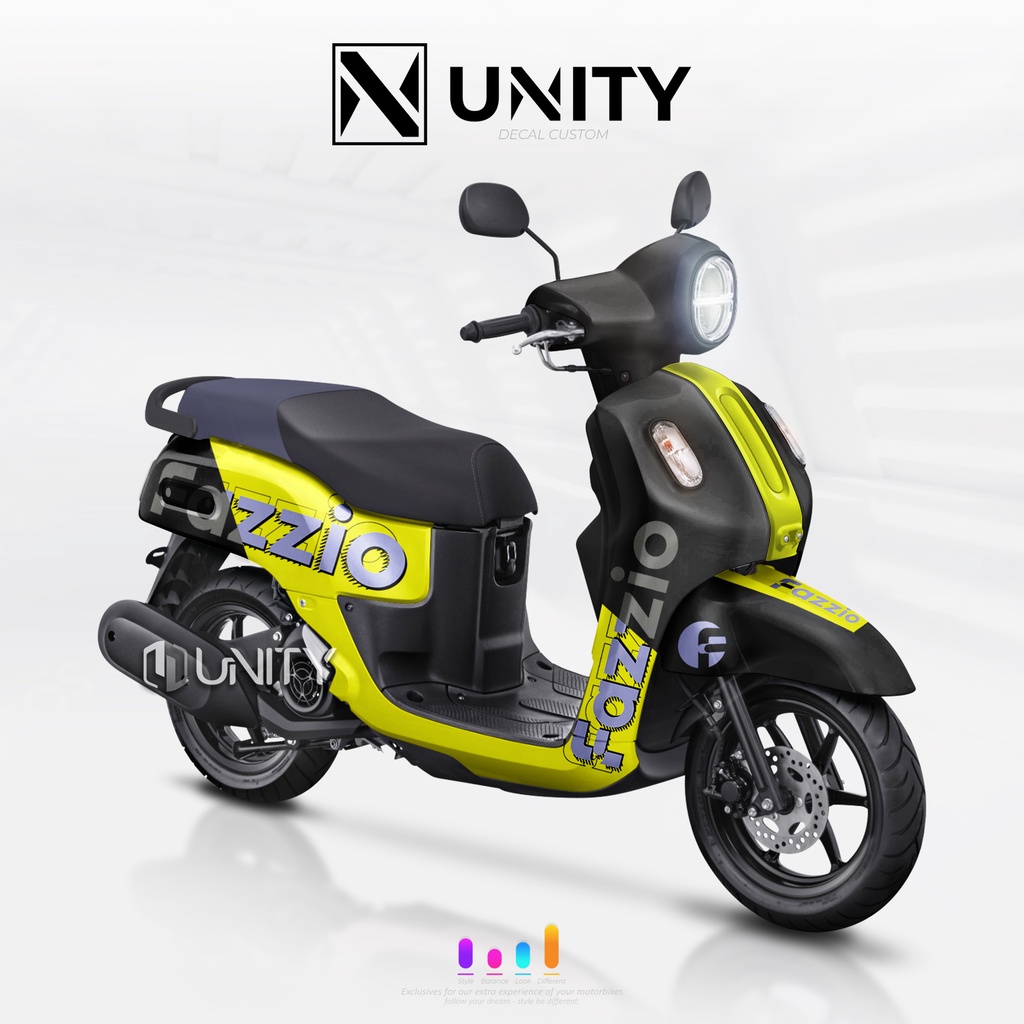 Jual Decal FAZZIO Stiker Fullbody YAMAHA FAZZIO 2022-2023 Classy ...