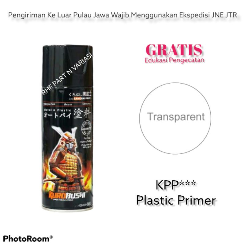 Jual CAT SEMPROT SAMURAI PAINT PLASTIK PRIMER KPP / PYLOX PLASTIK ...