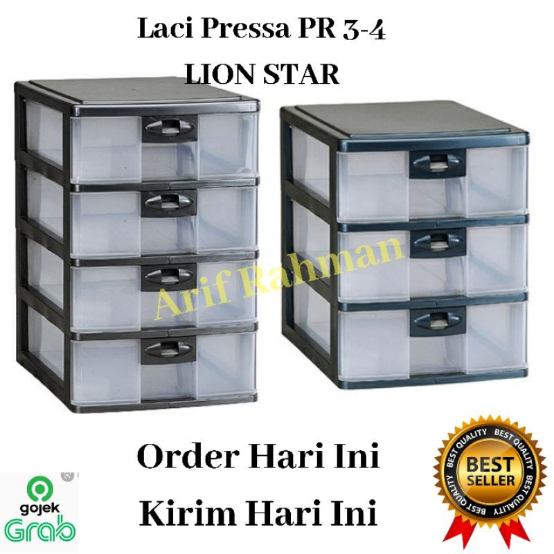 Jual Laci Mini A4 Lion Star Mini Container Pressa PR Susun 3 4 LION ...