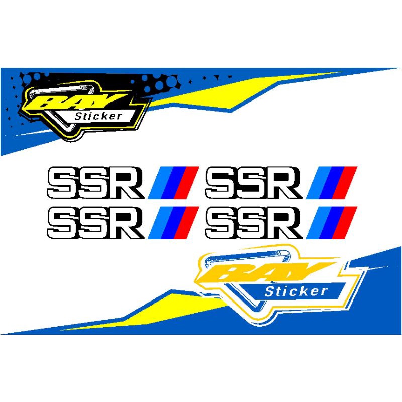 Jual stiker SSR | Shopee Indonesia