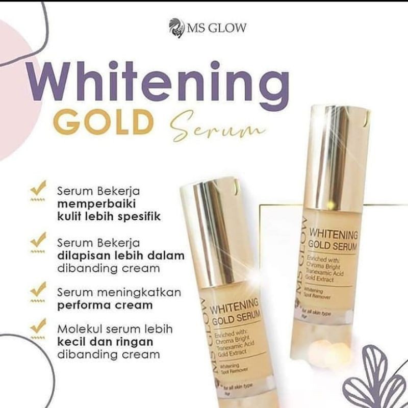 Jual Whitening Gold Serum (KEMASAN BARU) | Shopee Indonesia