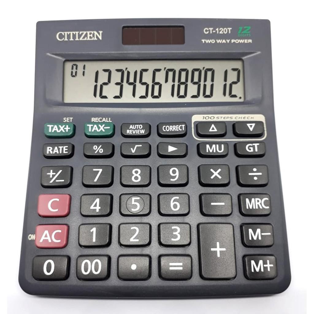 Jual PENTING!! Kalkulator Dagang 120T - CT-120T Ukuran Besar Citizen 12 ...