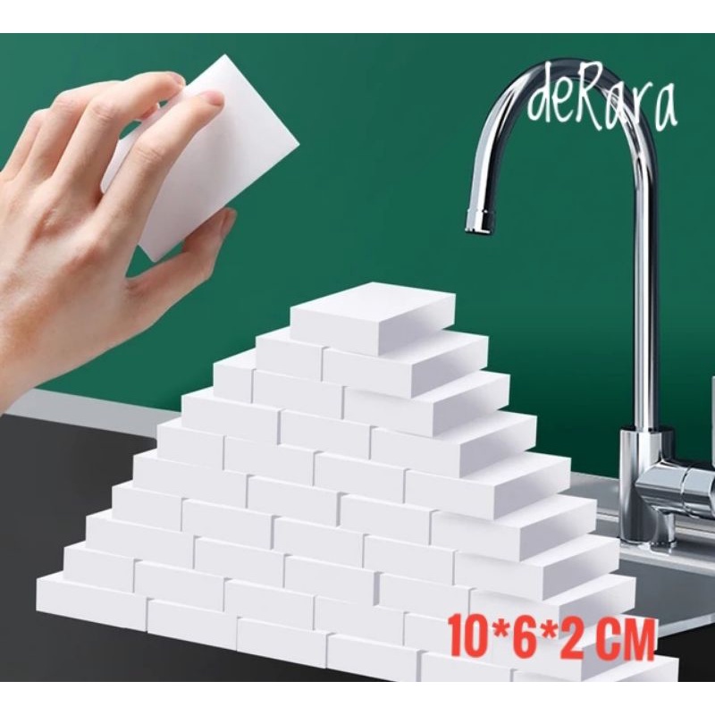 Jual magic sponge busa ajaib pembersih serbaguna/ nano spons bagus ...