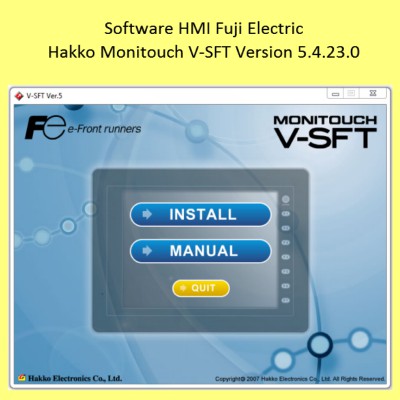 Jual Software HMI Fuji Electric Hakko Monitouch V-SFT Version 5 ...