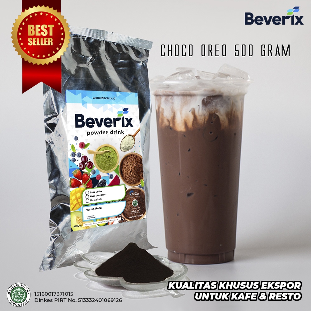 Jual Bubuk Minuman Cokelat Rasa Choco Or*eo Biskuit Beverix Fresh ...