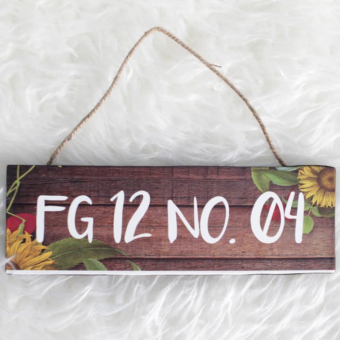 Jual ALAMAT POSTER KAYU WALL SIGN PAJANGAN HIASAN DEKORASI DINDING ...