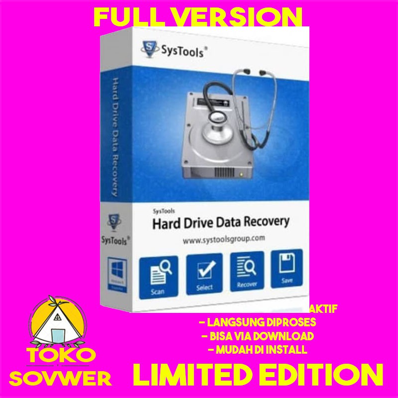 Jual SysTools SSD Data Recovery 6 FULL VERSION GARANSI AKTIF | Shopee ...