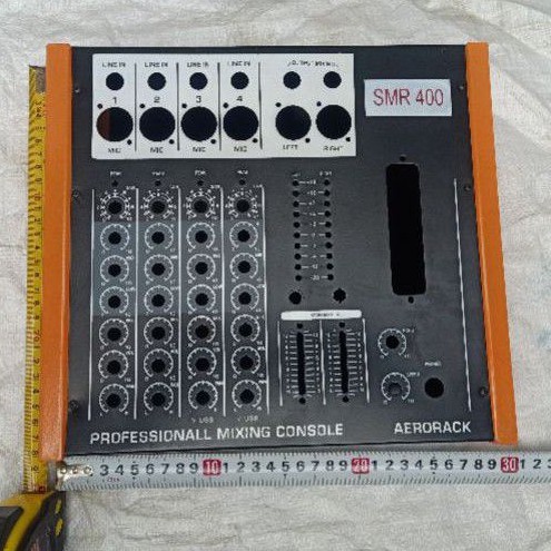 Jual box mixer 4 channel smr 400 kosongan mixer lubang bloototh hanya box mixer sound system ...