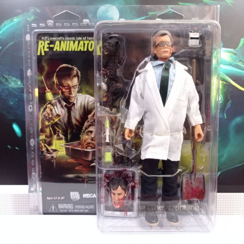 Jual Neca Re - Animator 8" Clothead Action Figure Herbert West | Shopee ...