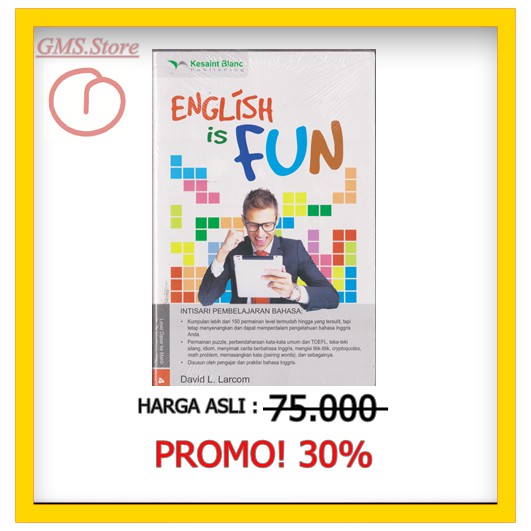 Jual ENGLISH IS FUN | Shopee Indonesia
