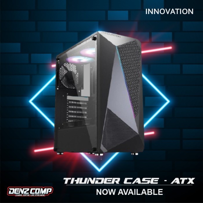 Jual Gaming Case - Innovation Thunder - ATX | Shopee Indonesia