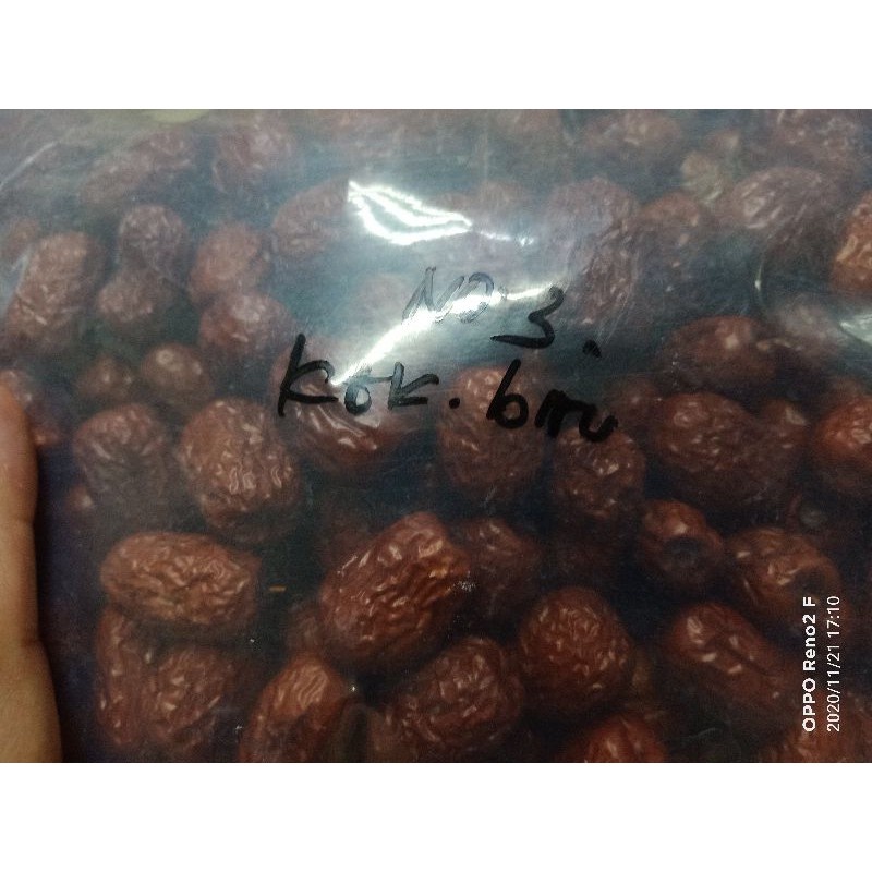 Jual [Herbal] 500gr Angcou / Red Dates / Kurma Merah / Ang Zhou Angco ...