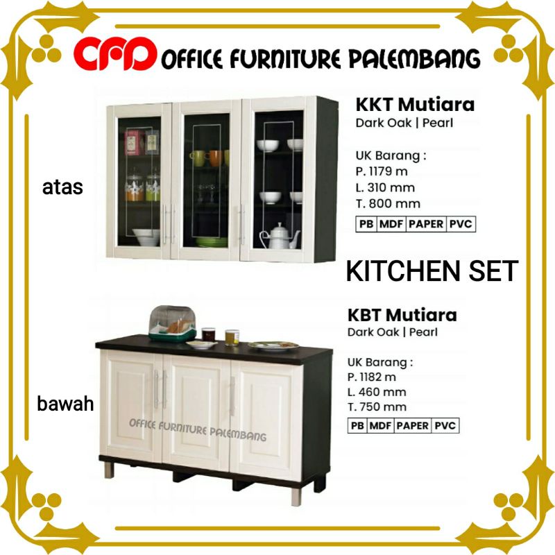 Jual kitchen set olympic KKT KBT MUTIARA rak dapur lemari dapur lemari ...