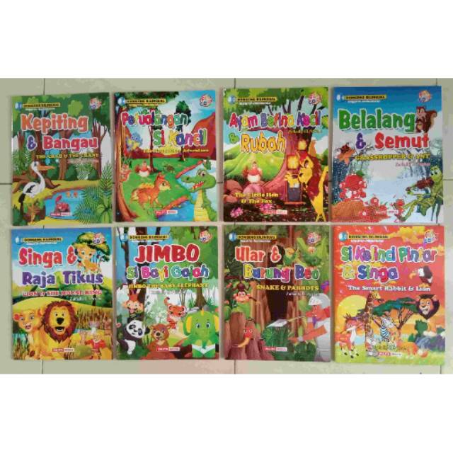 Jual SERI DONGENG BINATANG (BILINGUAL) | Shopee Indonesia