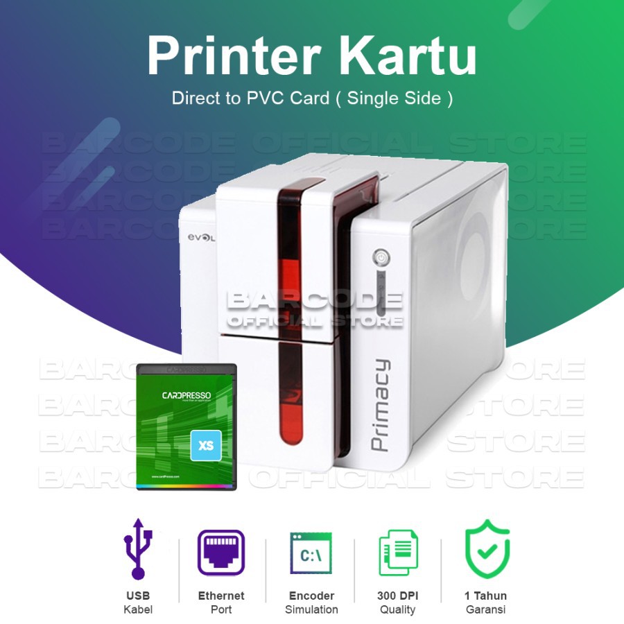 Jual Printer Evolis Primacy + Duali Encoder with USB + ETH ( SINGLE ...