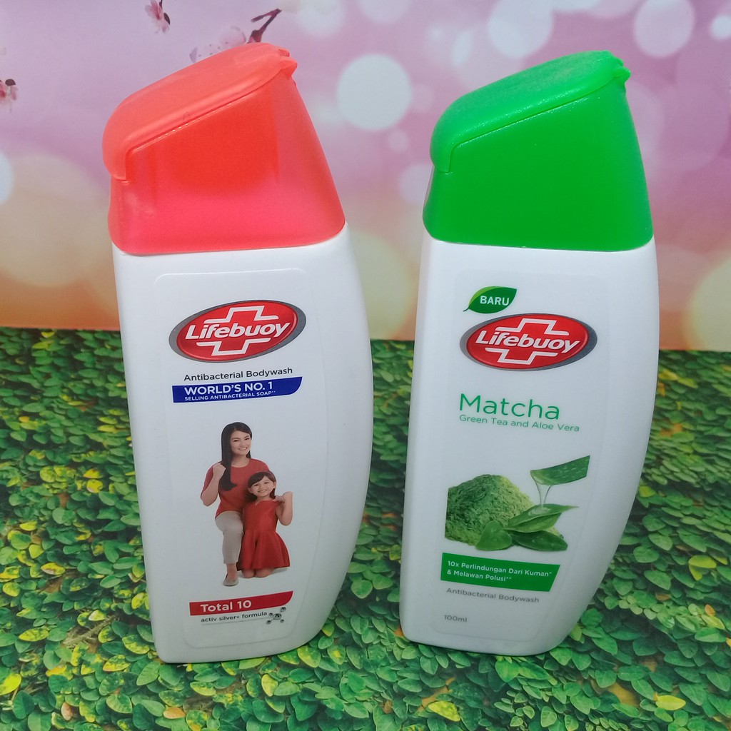 Jual Lifebuoy Matcha / Total 10 / Sabun Mandi Cair 100 ml | Shopee ...